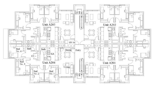 Floor Plans - Campus Commons